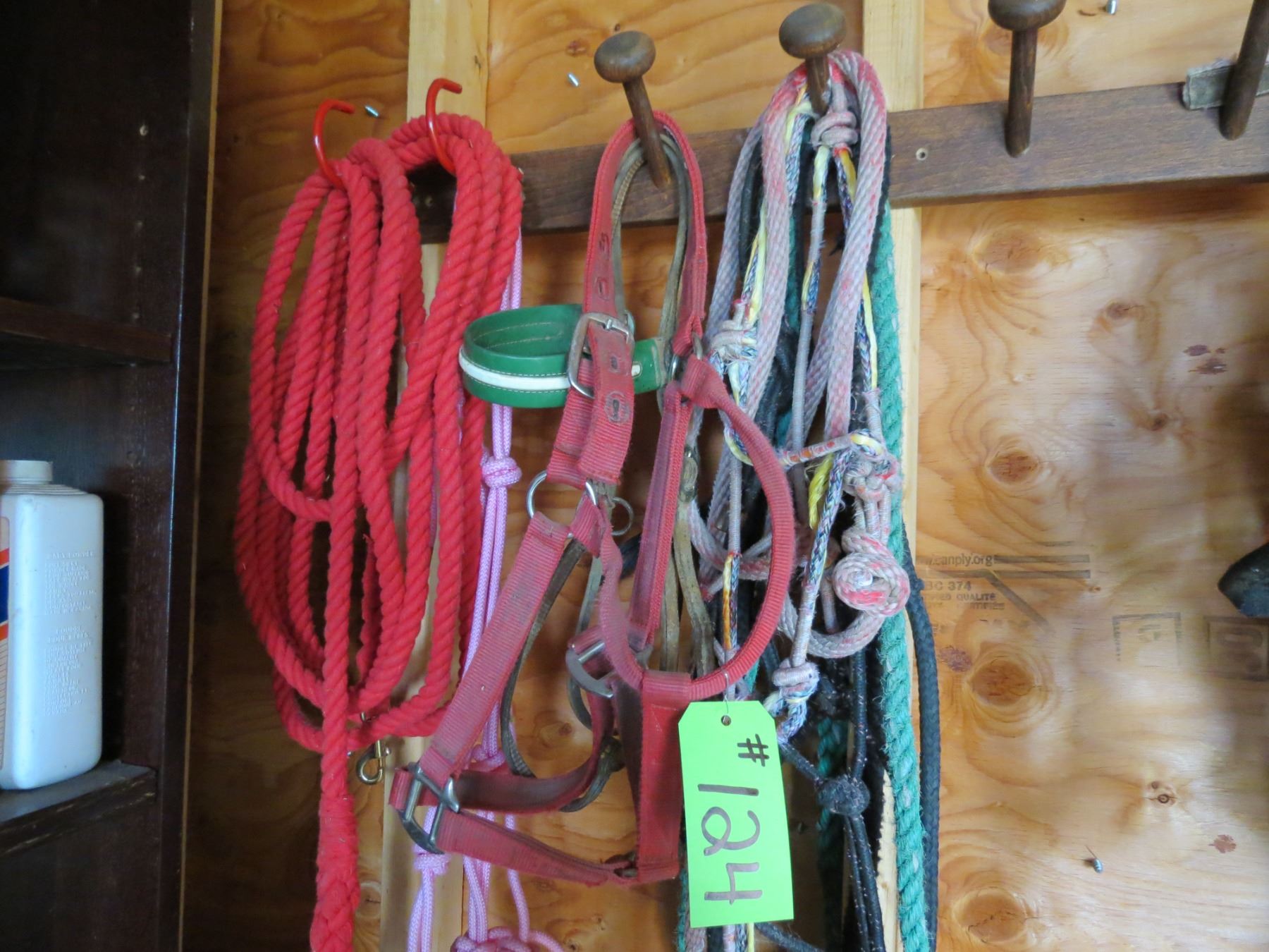 Misc. Halters and Cotton Lunge Line