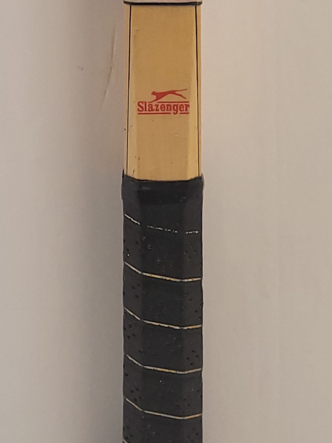 Vintage Roger Taylor Slazenger Signature Wooden Tennis Racket