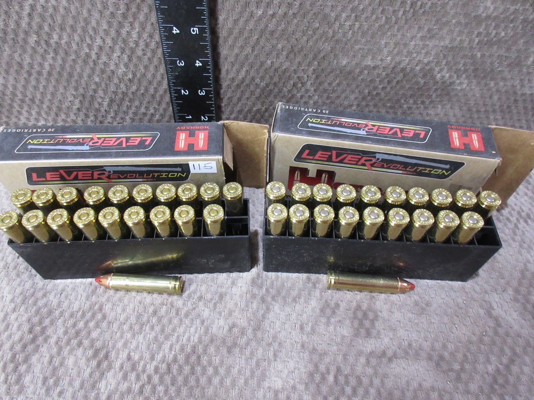 450 Marlin 325gr Lever Evolution Hornady Cartridges