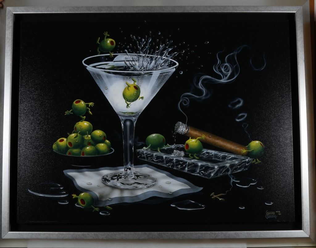 Michael Godard - "Olive Party 2"
