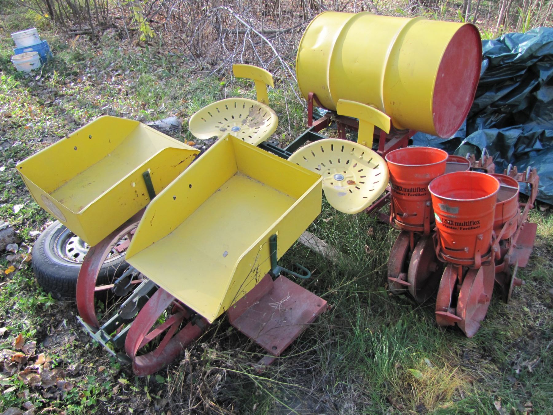 Hollander three point hitch planter and seeder; must see to appreciate ...