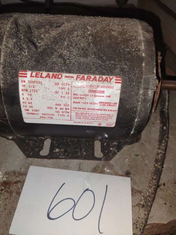LELAND FARADAY ELECTRIC MOTOR