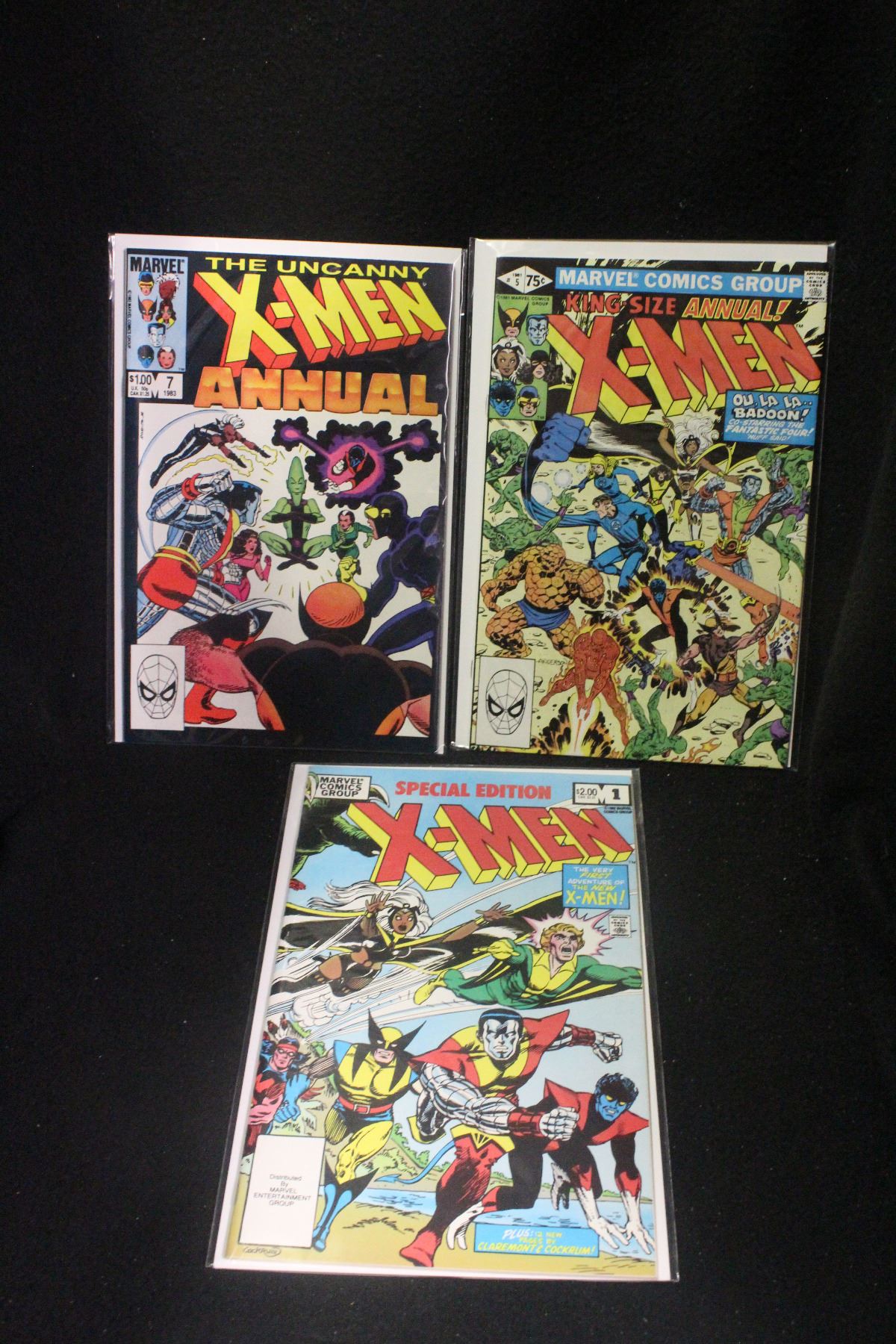 Classic X-men #17, X-men Classic #1 X-men Special Edition Lot of 3 Comics