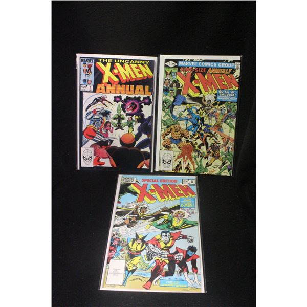 Classic X-men #17, X-men Classic #1 X-men Special Edition Lot of 3 Comics