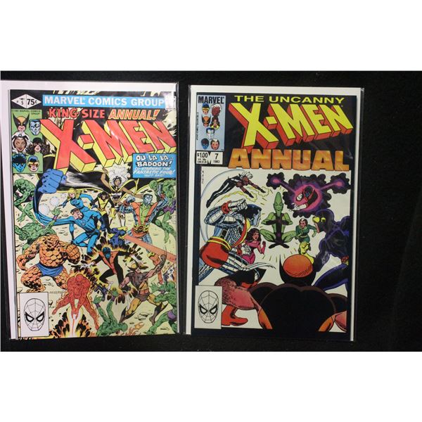 X-men Annual #5 & #7 Lot of 2 Comics