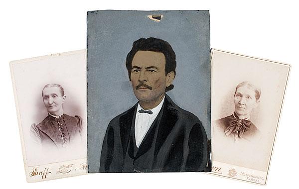 Full Plate Tintype of Confederate Terrorist Champ Ferguson,