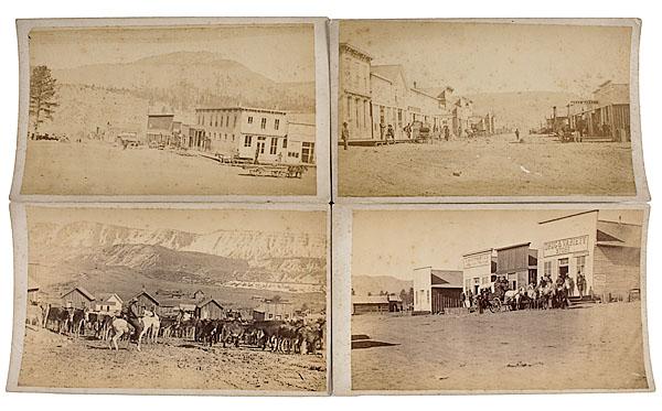 Four Scarce Boudoir Photographs of Animas City, Colorado,