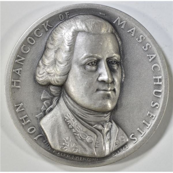 JOHN HANCOCK DECLARATION SIGNERS ART MEDAL