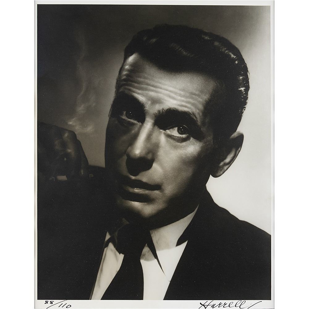 George Hurrell Signed Photograph: Humphrey Bogart
