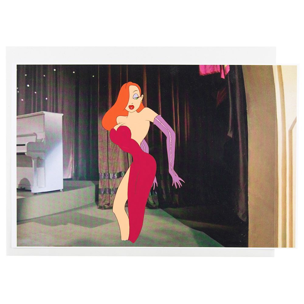 Jessica Rabbit Production Cel From Who Framed Roger Rabbit