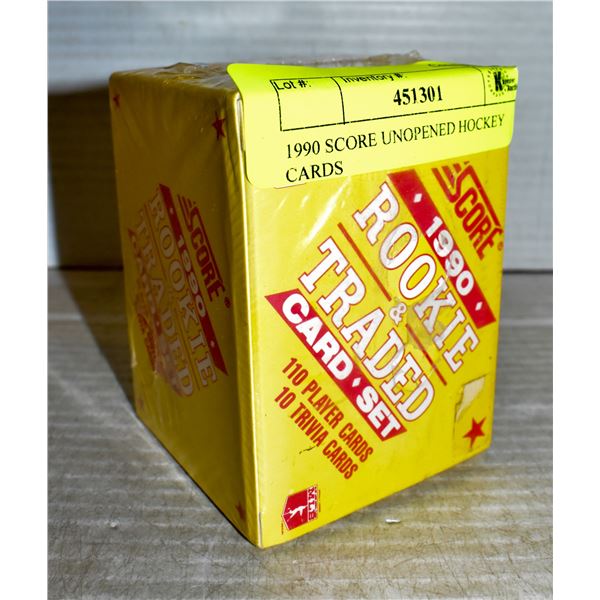 1990 Score Unopened Hockey Cards