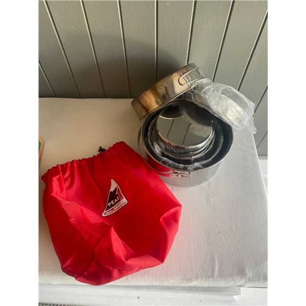 Coleman outdoor cooking pots