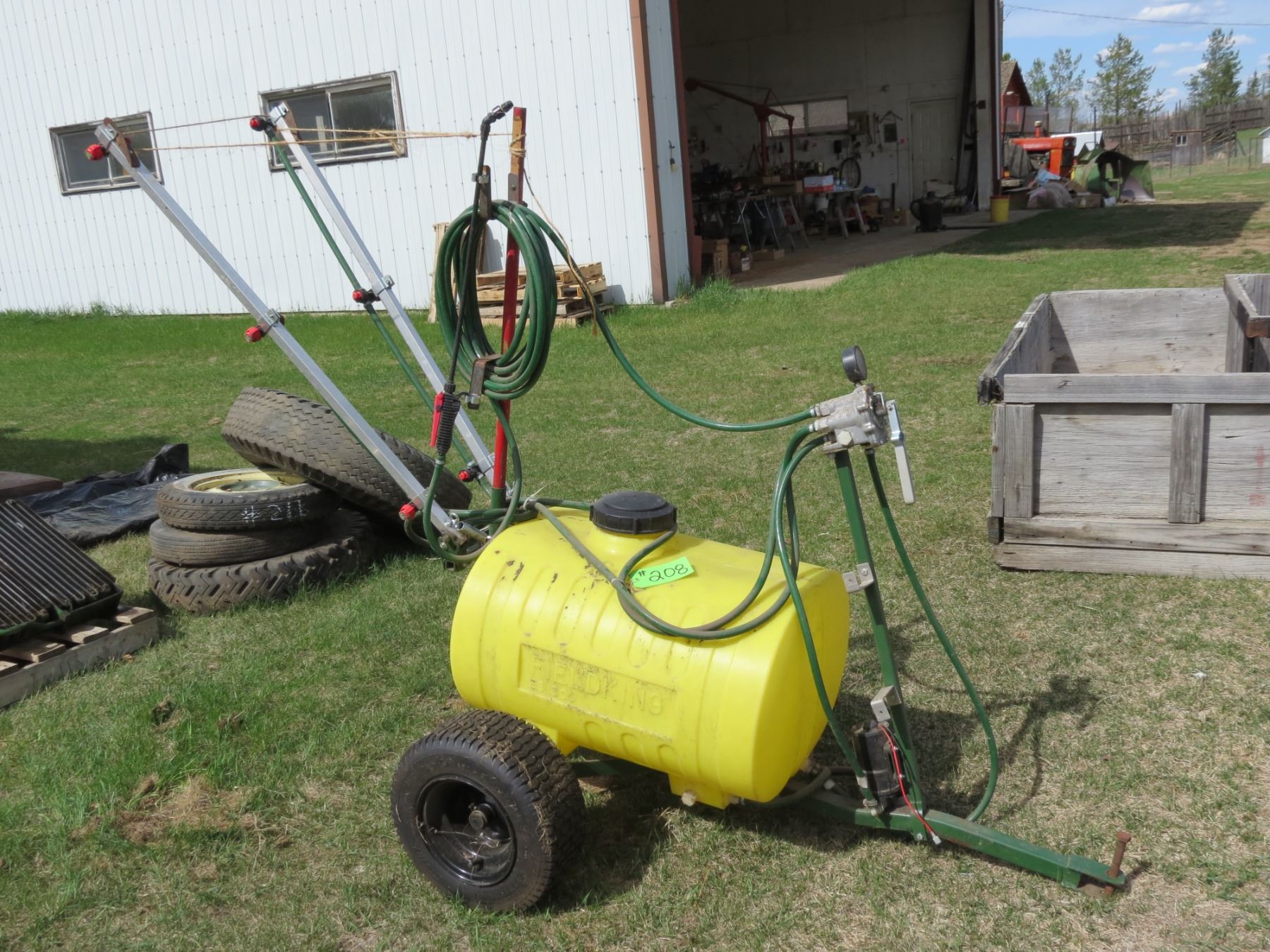 PULL BEHIND YARD SPRAYER