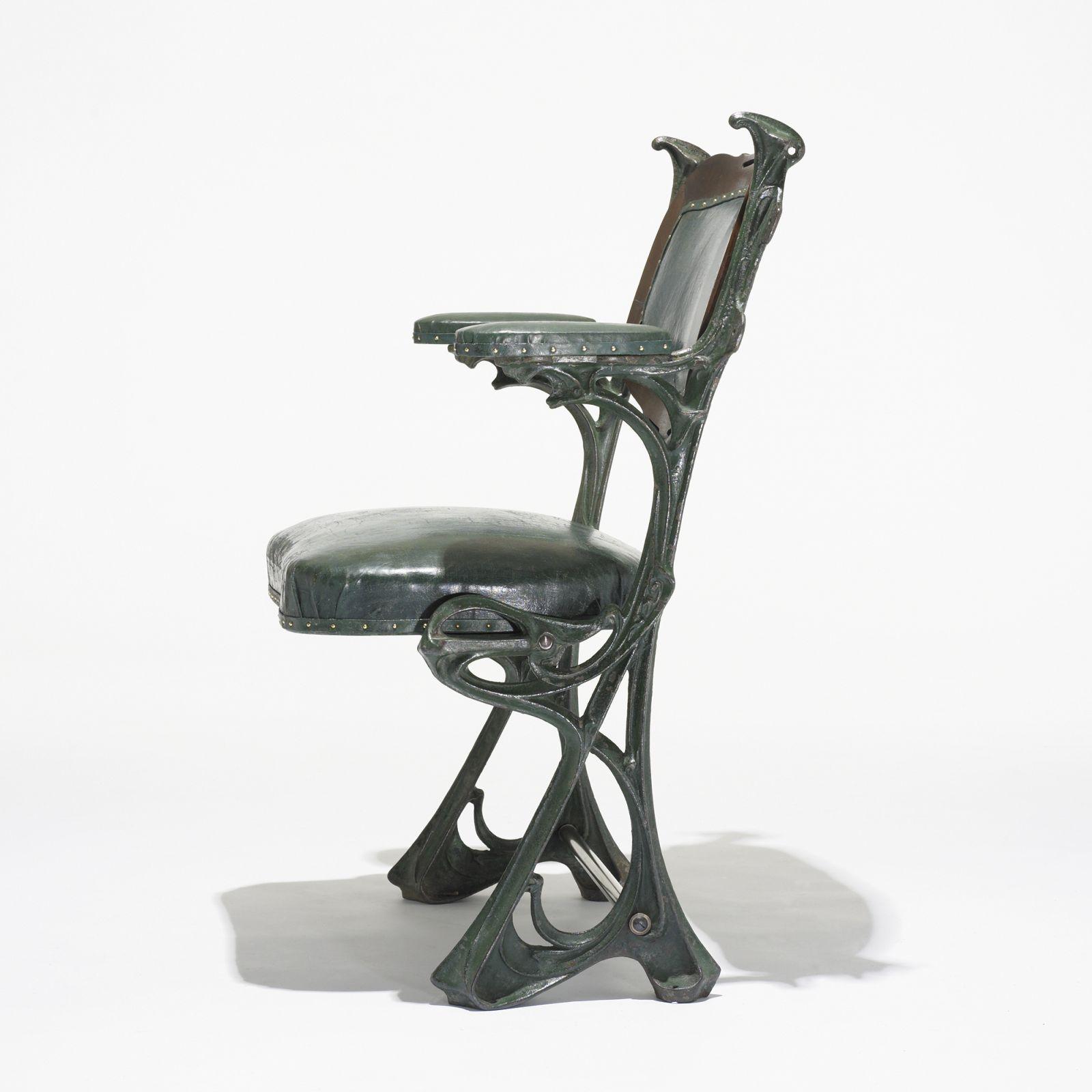 Hector Guimard chair from Humbert de Romans concert hall, Paris