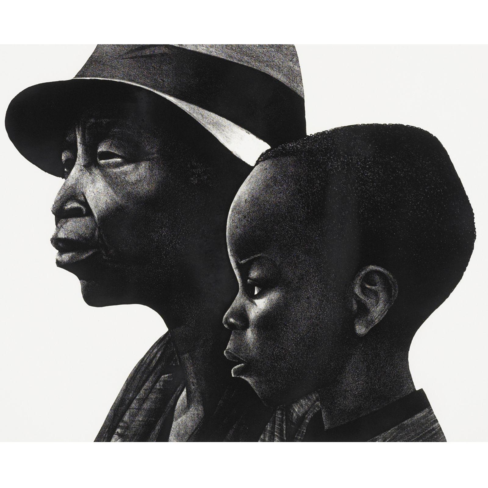 Elizabeth Catlett Two Generations