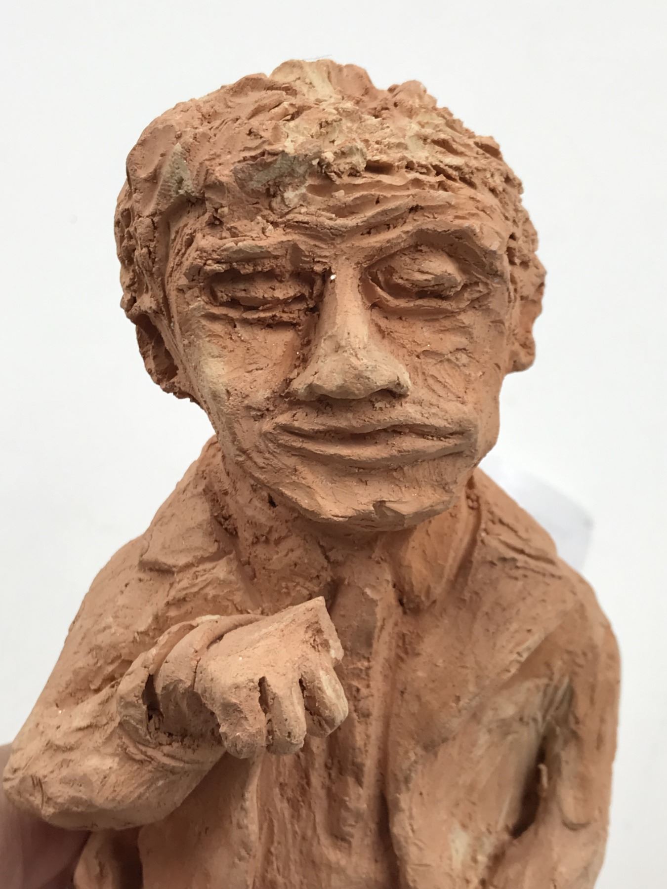 Abstract Clay Sculpture