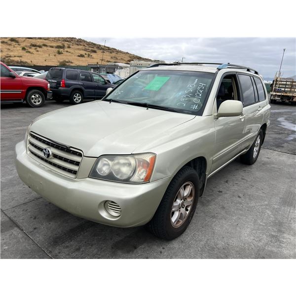 2001 Toyota Highlander