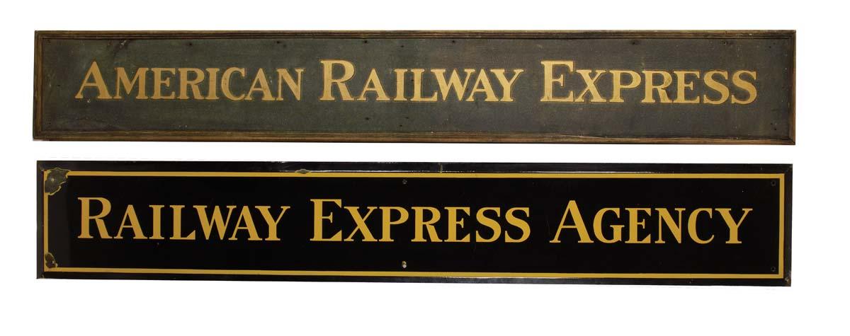 Express Company Sign Collection
