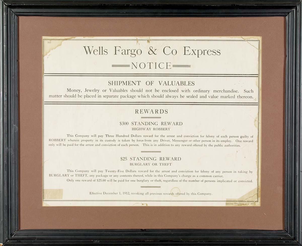 Wells Fargo & Co Express Paper Lot