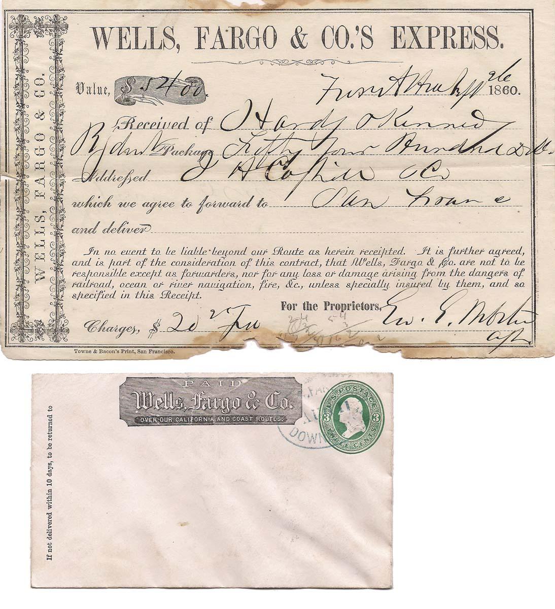 Wells Fargo & Co Express Paper Lot