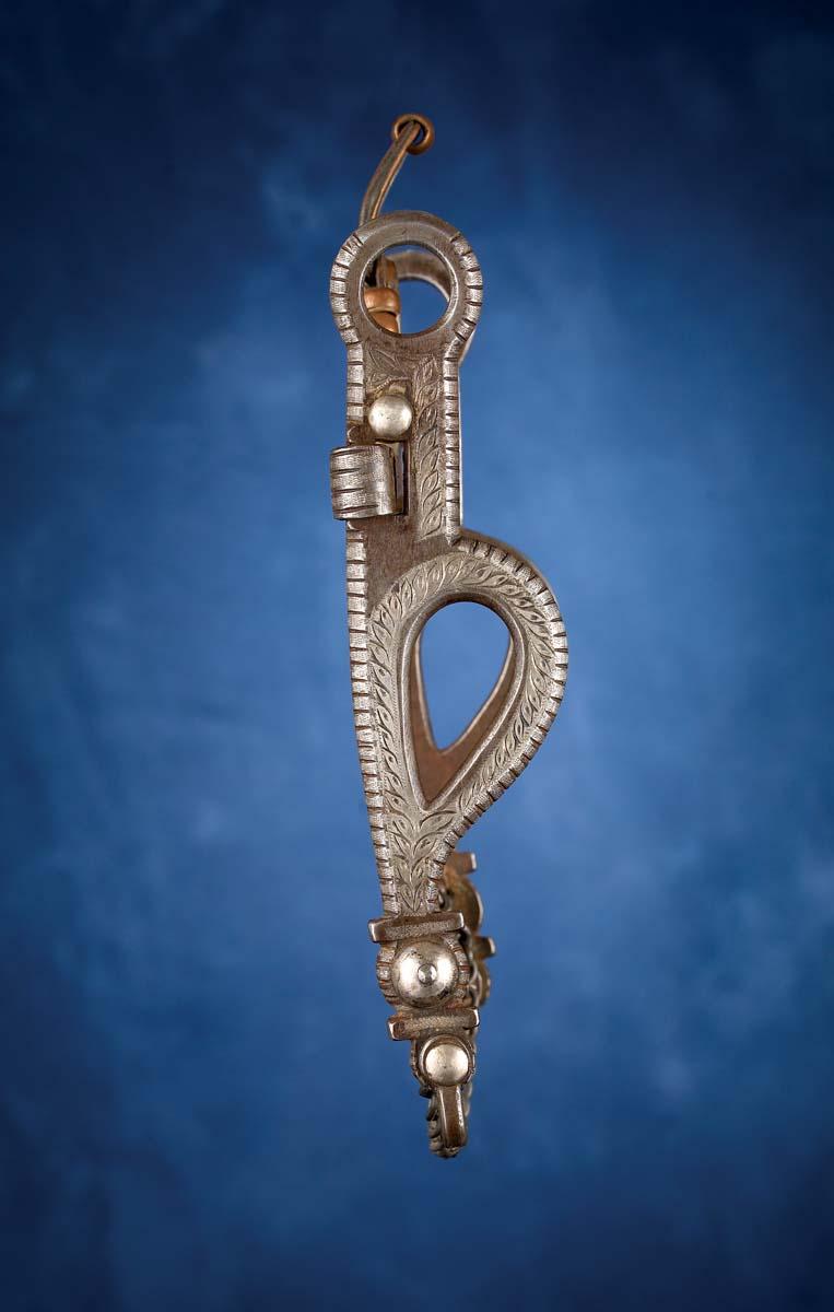 Albert Hunt Silver Inlaid Fresno Spade Bit