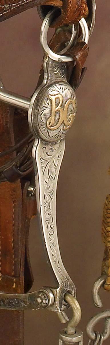 Rare Edward H. Bohlin Headstall, Breast Collar & Bit