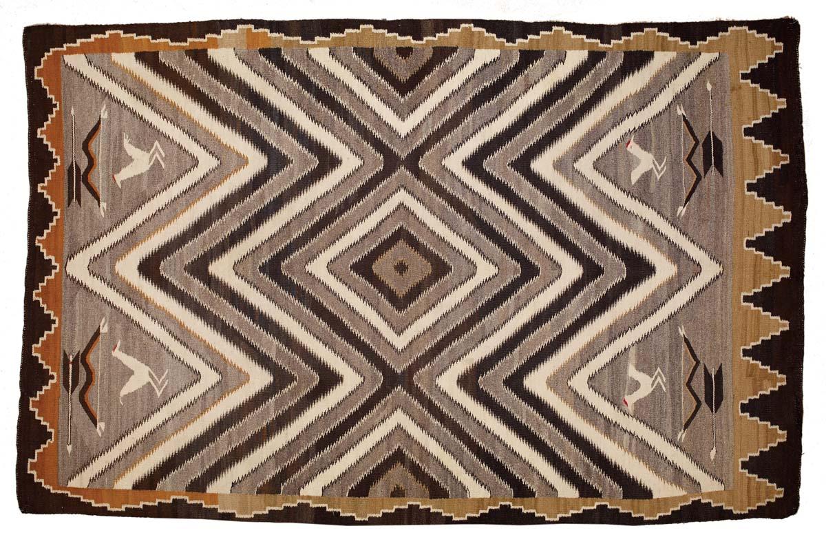 Large Navajo Pictorial Rug
