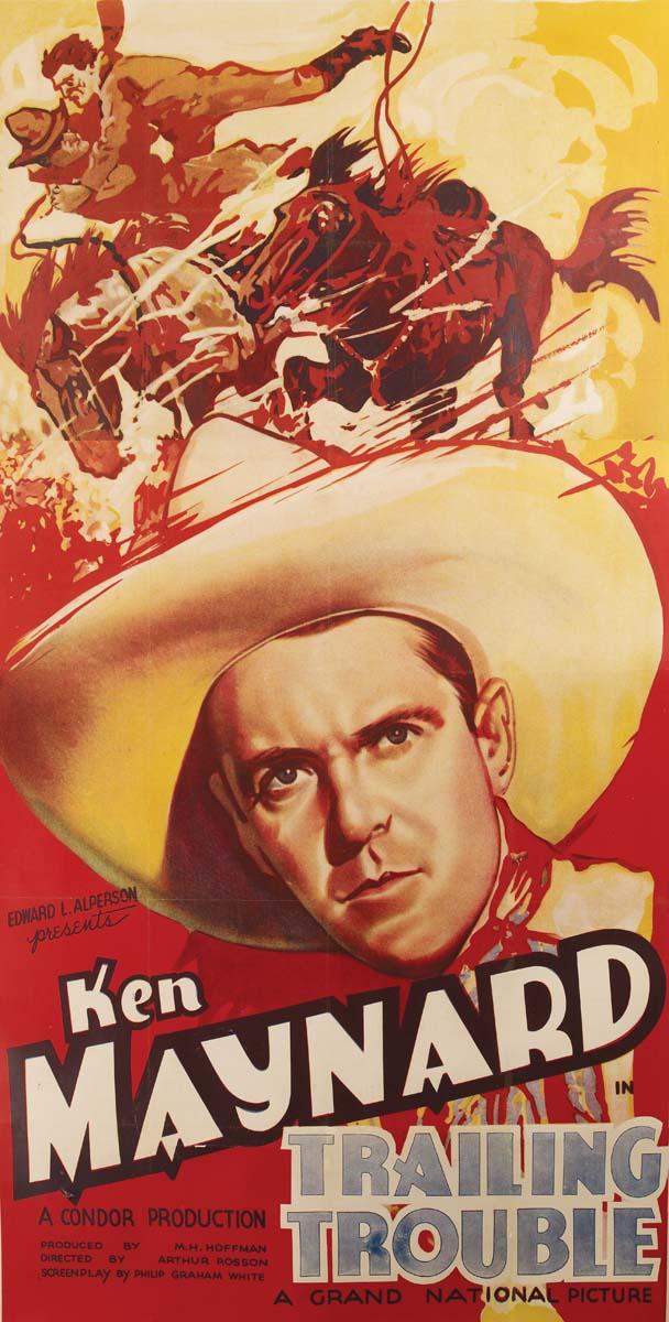 Ken Maynard 3-Sheet Poster