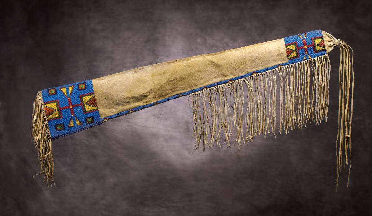 Sioux Beaded & Fringed Rifle Scabbard