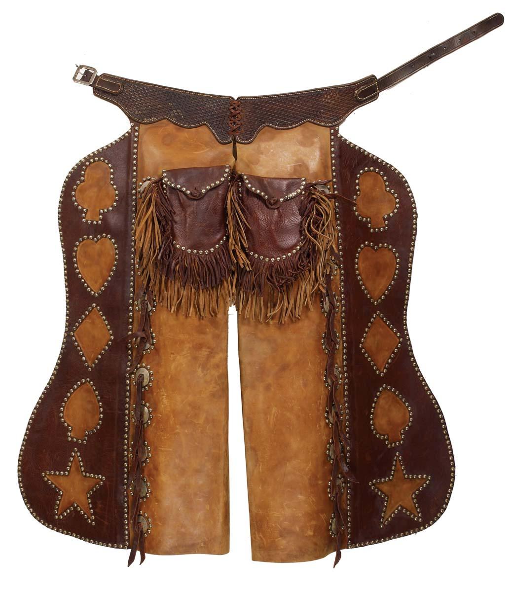 Stunning Card Suit Batwing Chaps