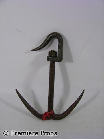 Midnight Meat Train Metal Meat Hook Movie Props