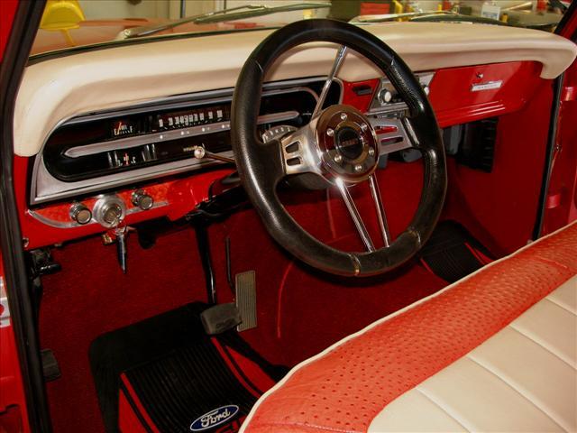 1971 Ford F-100 with Ostrich interior!!!!
