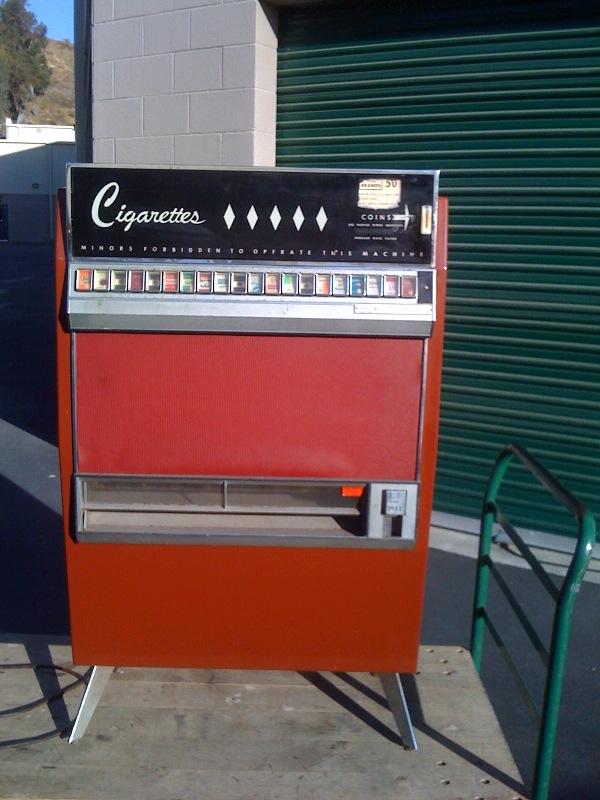 1940's Rowe Manufacturing Company Vintage Cigarette Machine