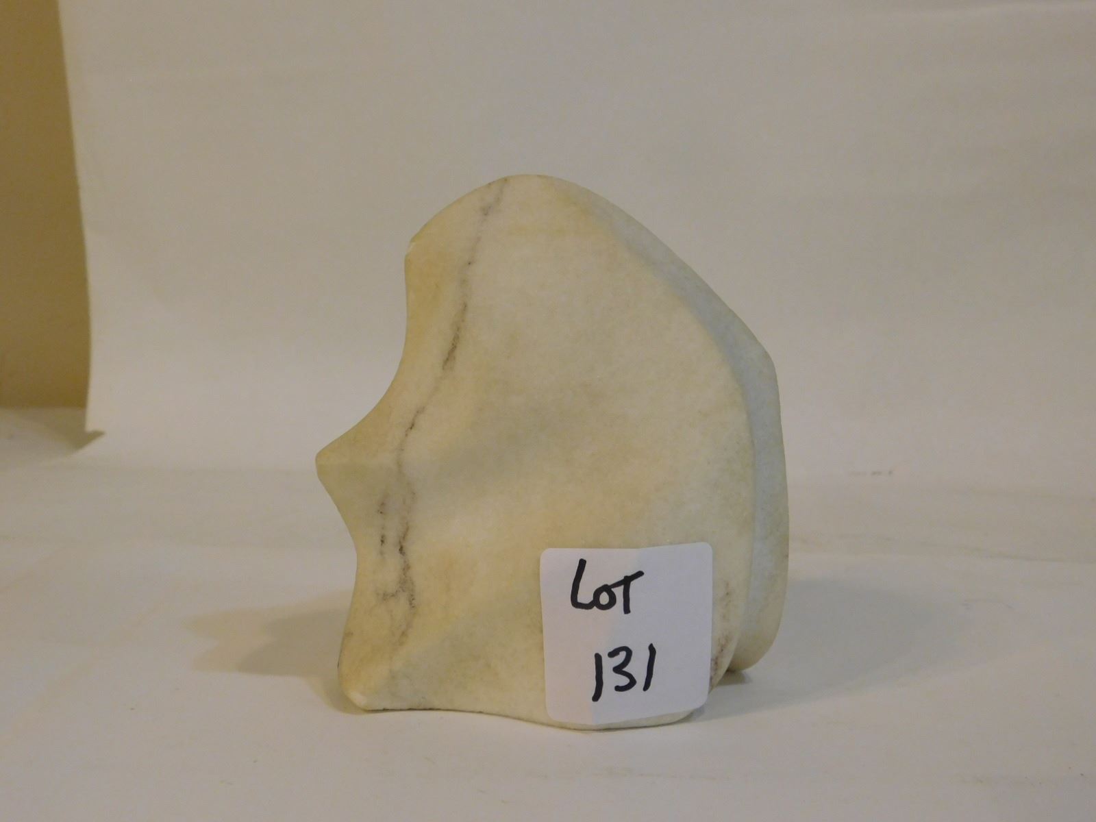 Artist Signed Carved Stone W Stinson 81 Abstract Canadiana Aboriginal