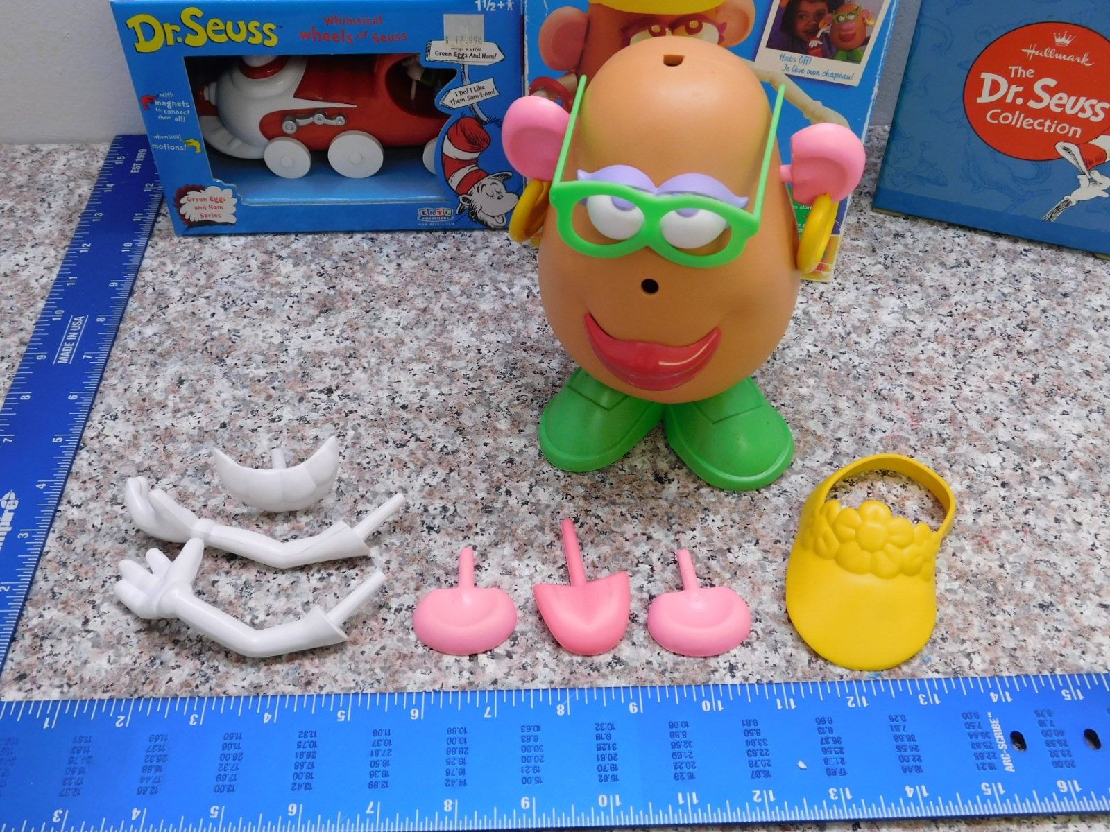 Dr Seuss Mrs Potato Head Cat In The Hat Archie Vintage Lot Collectibles