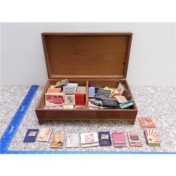 Box of Matchbooks Matchstick Matchboxes Collectible Pin Up Vintage ...