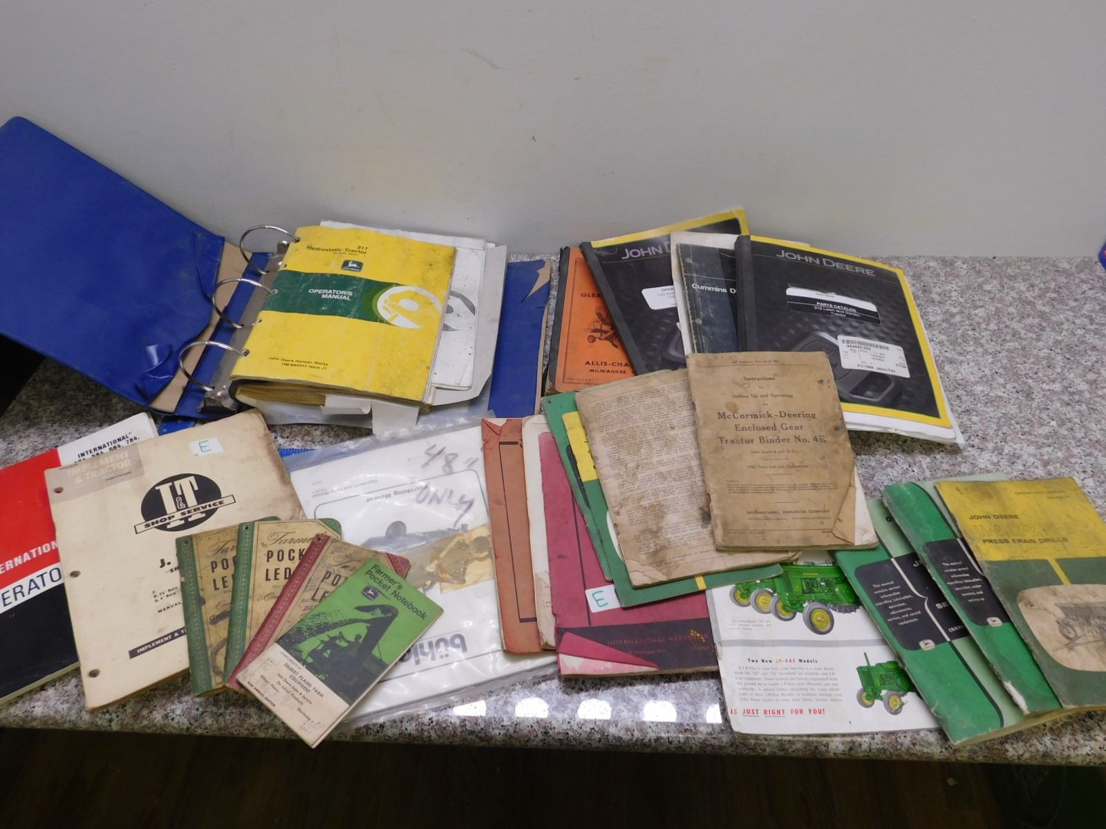 Farm Tractor Books & Manuals Mechanics Instructions Guide Paperwork Antique