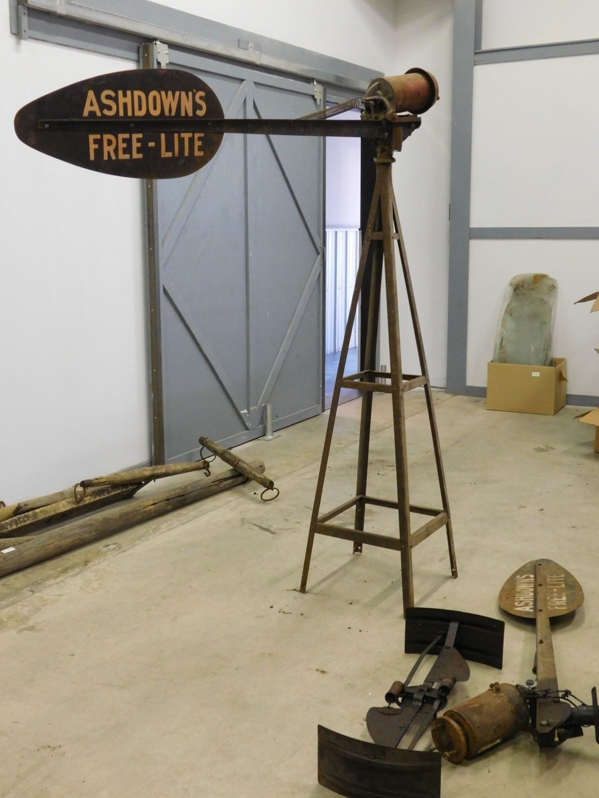 Ashdown Freelite Wind Generator Turbine Large Farm Structure Antique ...