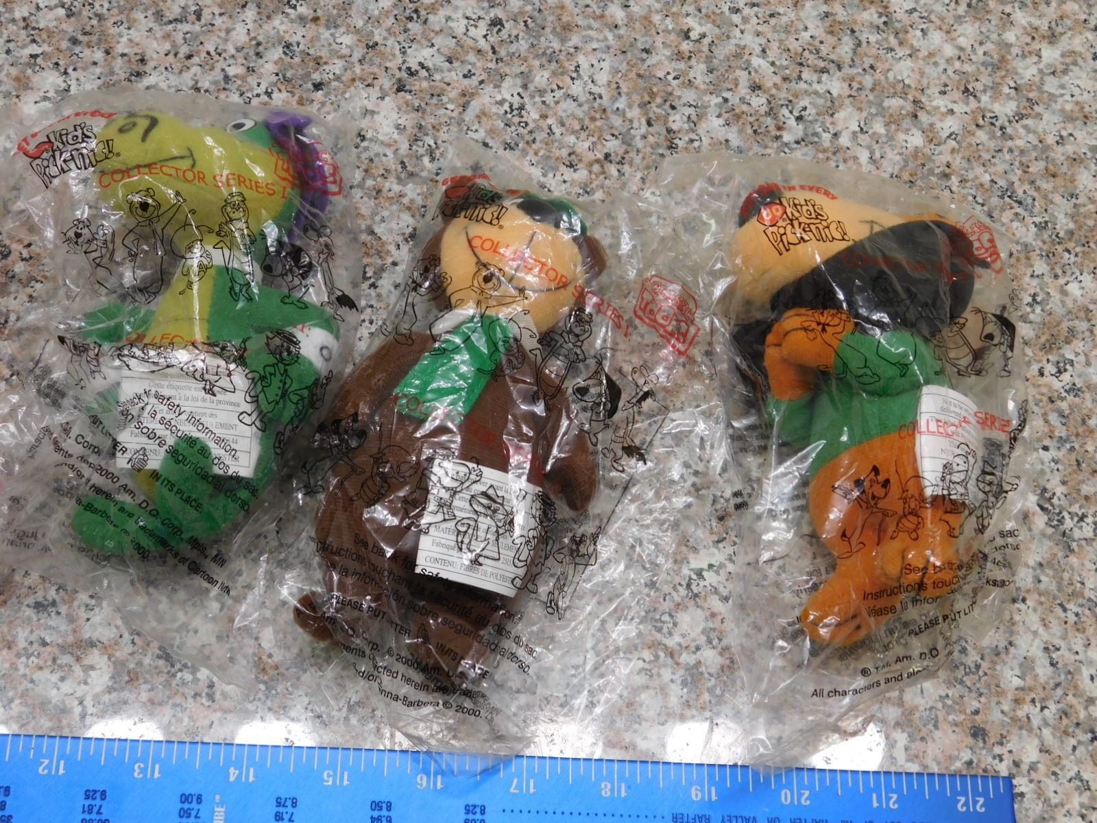 Hanna Barbera Plush Fast Food Dairy Queen Plush Set 5 In Bags