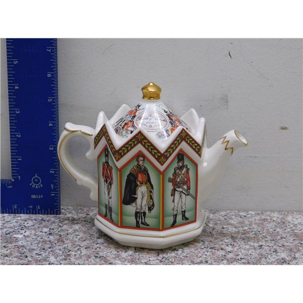 Sadler Duke of Wellington Battle of Waterloo Teapot