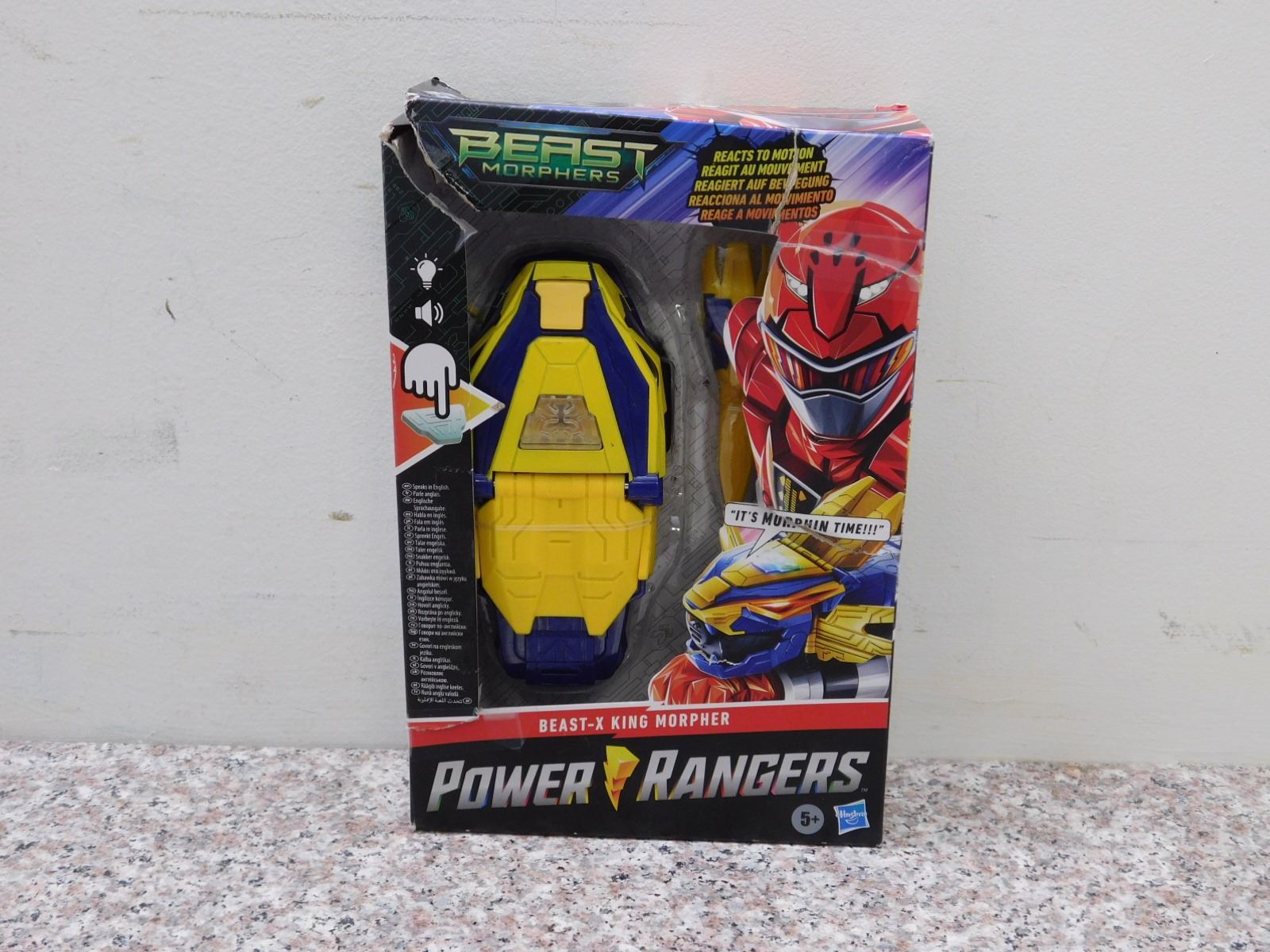 Power Rangers Beast-X King Morpher Hasbro 2020 Damaged Box