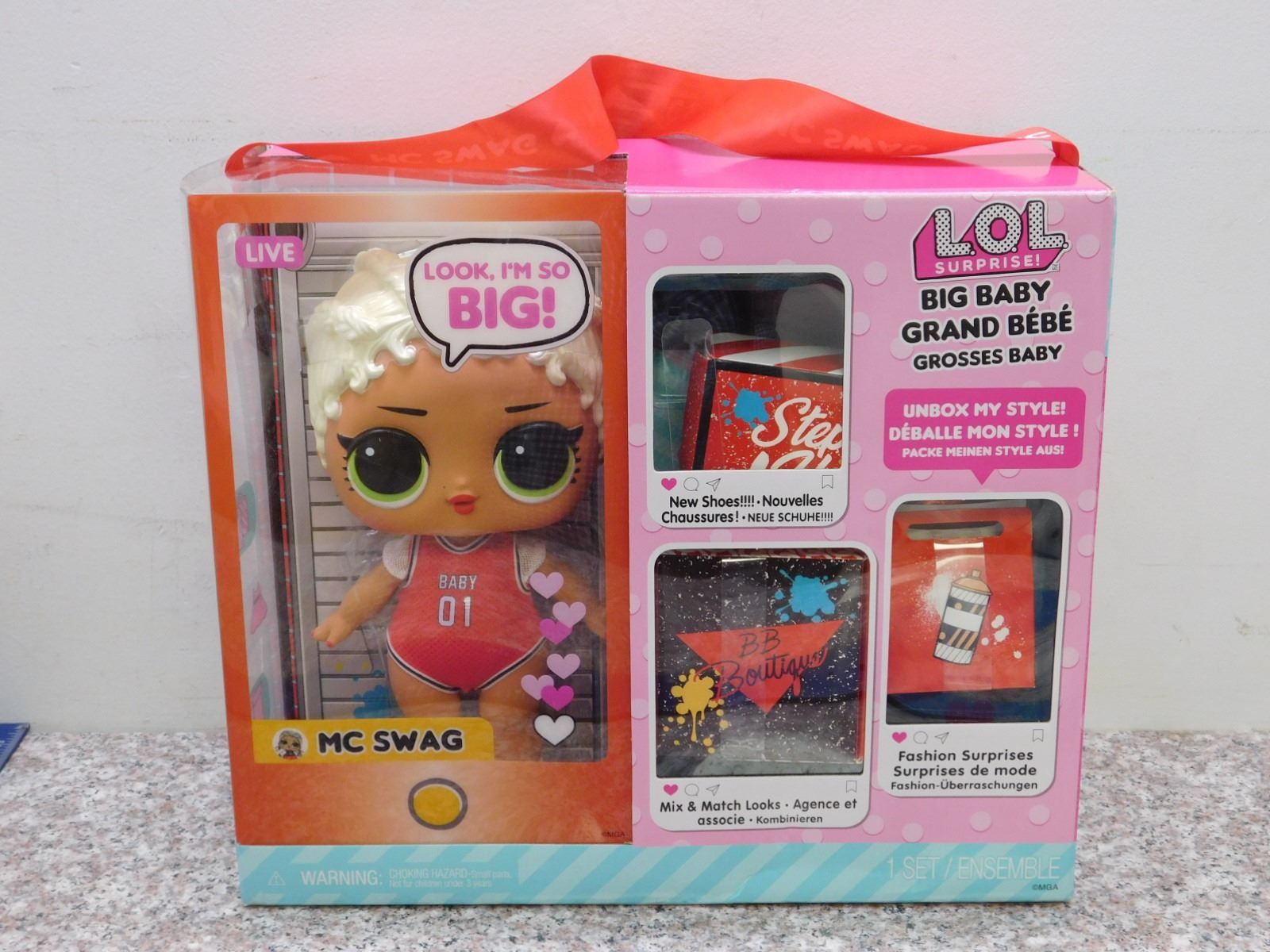LOL Surprise Big Baby Box MC Swag Set Doll Packaged New