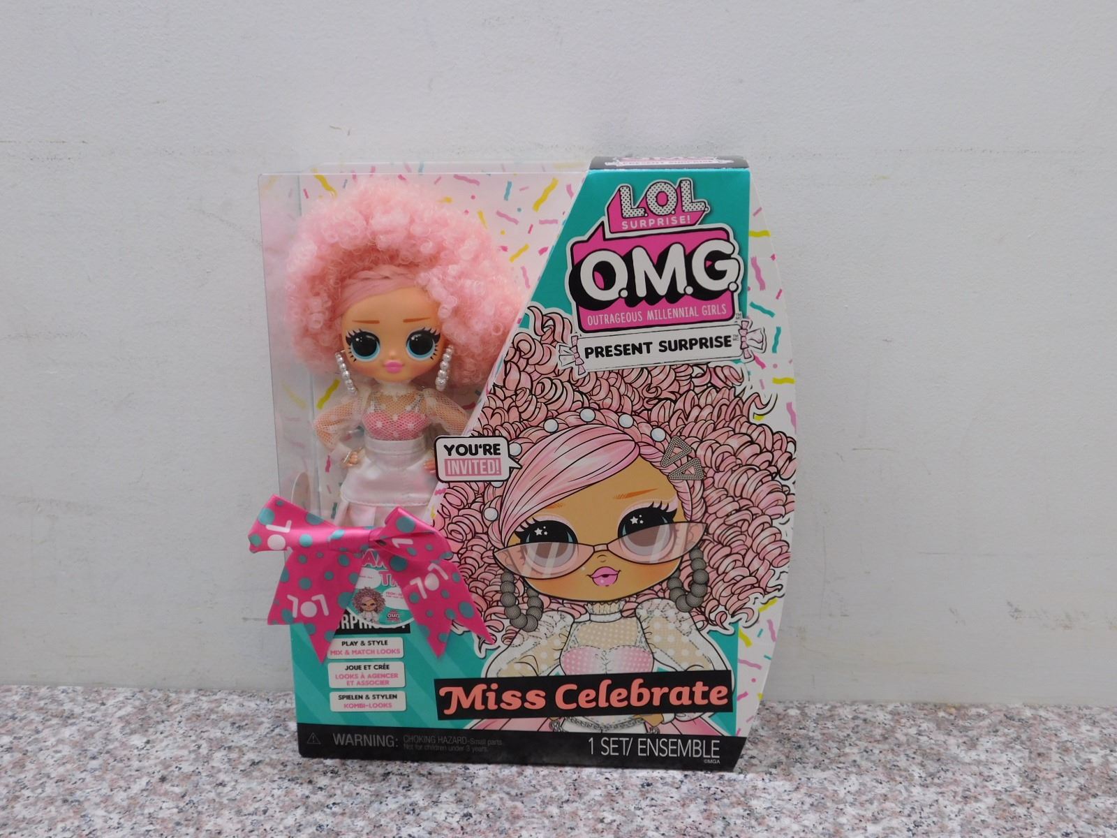 LOL Surprise OMG Present Surprise Miss Celebrate MGA Doll NEW
