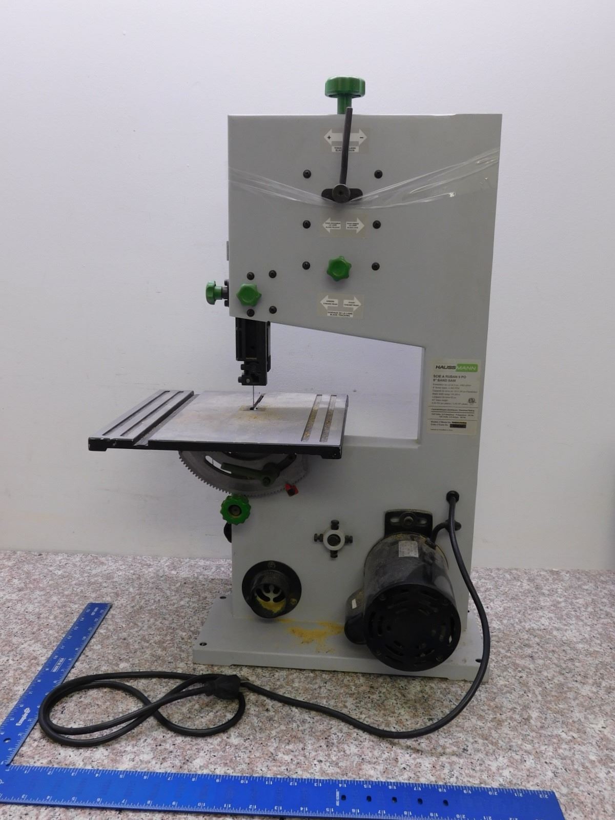 Haussmann 9" Band Saw 120 Volts 2.5 Amp Missing Clip