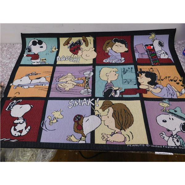 Peanuts Charlie Brown Collection Mat Area Rug