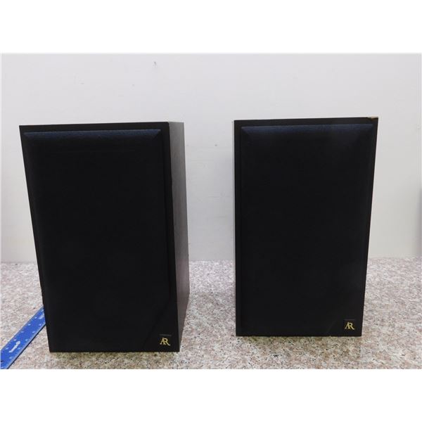 AR Acoustic Research 216 PS Bookshelf Speakers Pair 1 Blown Tweeter