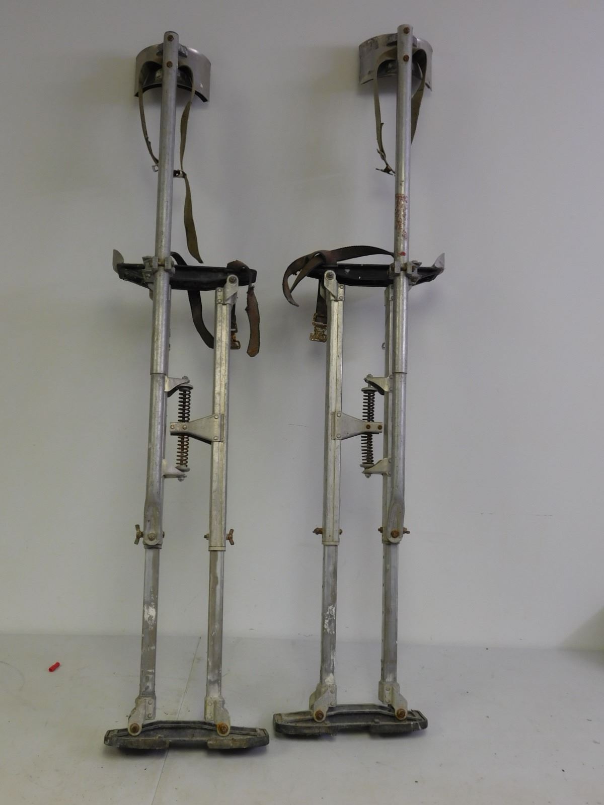 Pair of Drywalling Stilts Metal Used