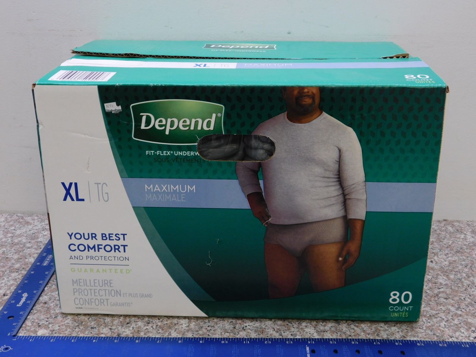New Case Of Xl 80 Count Depends Mens Adult Diaper