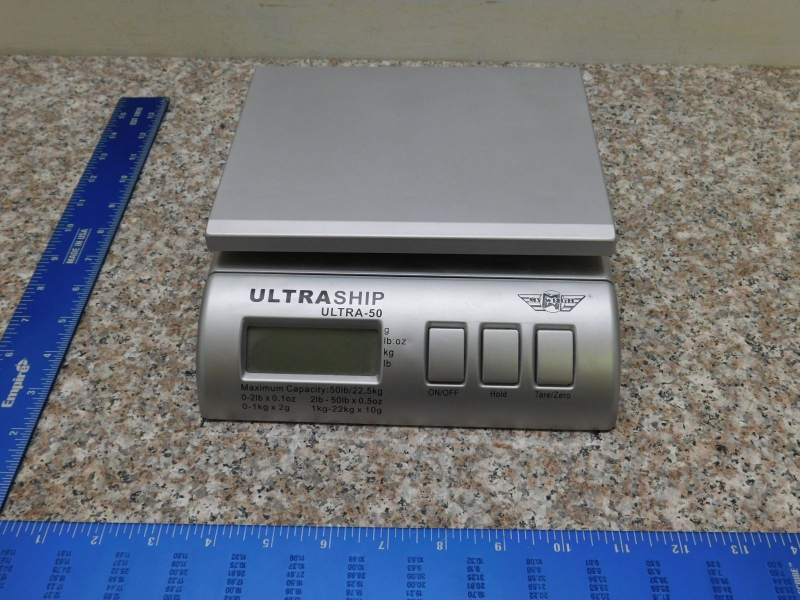 50lb Scale With Removable Front Ultra 50 Digital Scale