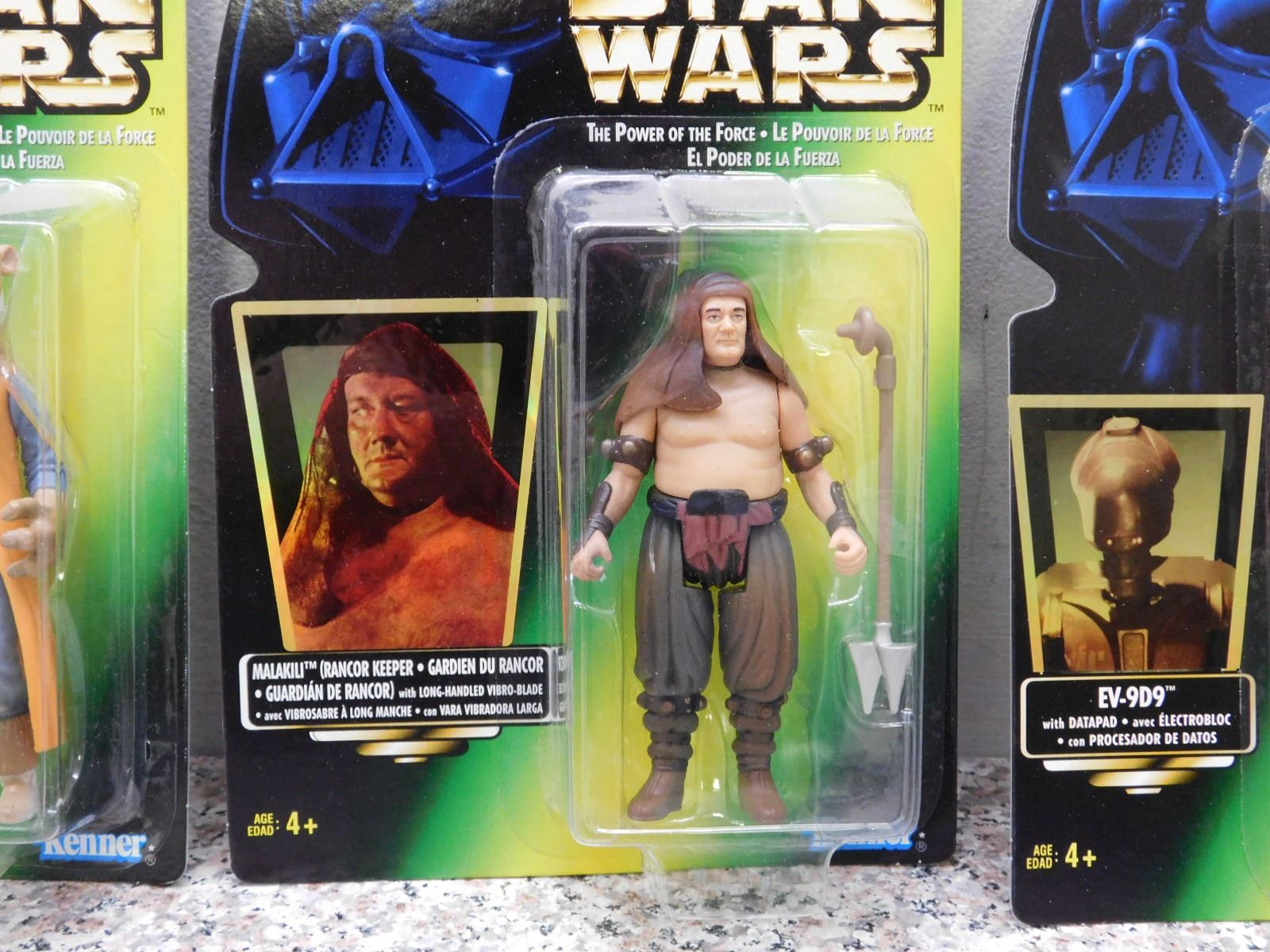 Star Wars Power Of The Force Set Of Three Figures 1996 7 Packaged Ev